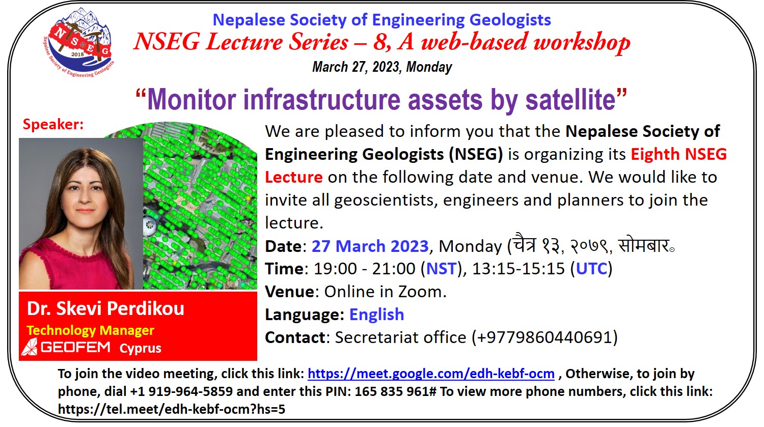 NSEG Lecture Series - Nepal Society of Engineering Geology (NSEG)